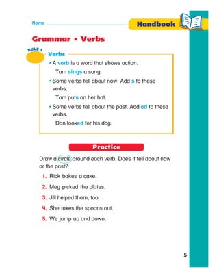 1 grammar and_writing_handbook_student_edition_grade_1 | PDF