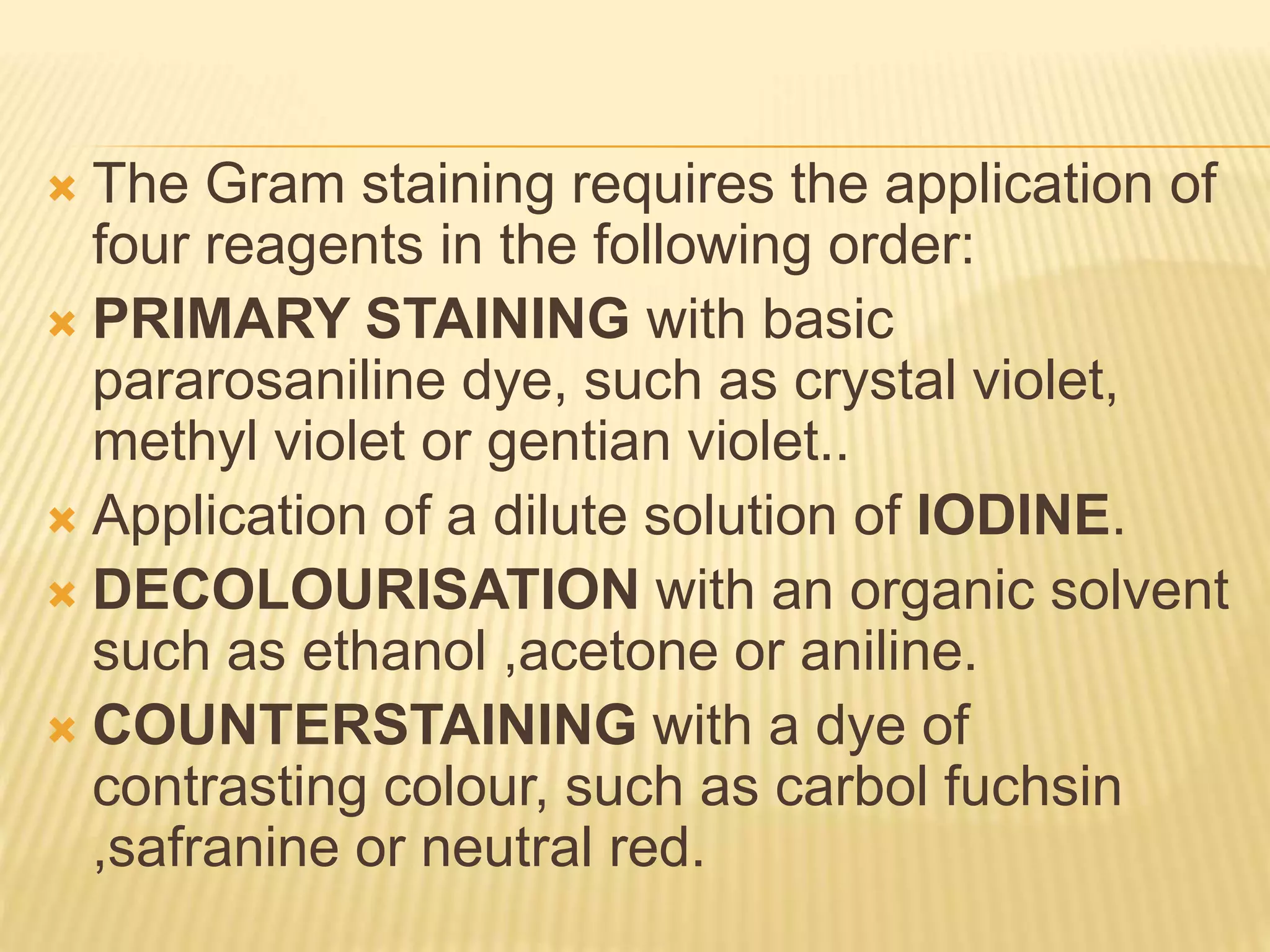 Gram stain | PPTX
