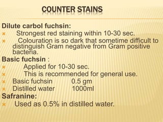 Gram stain | PPTX