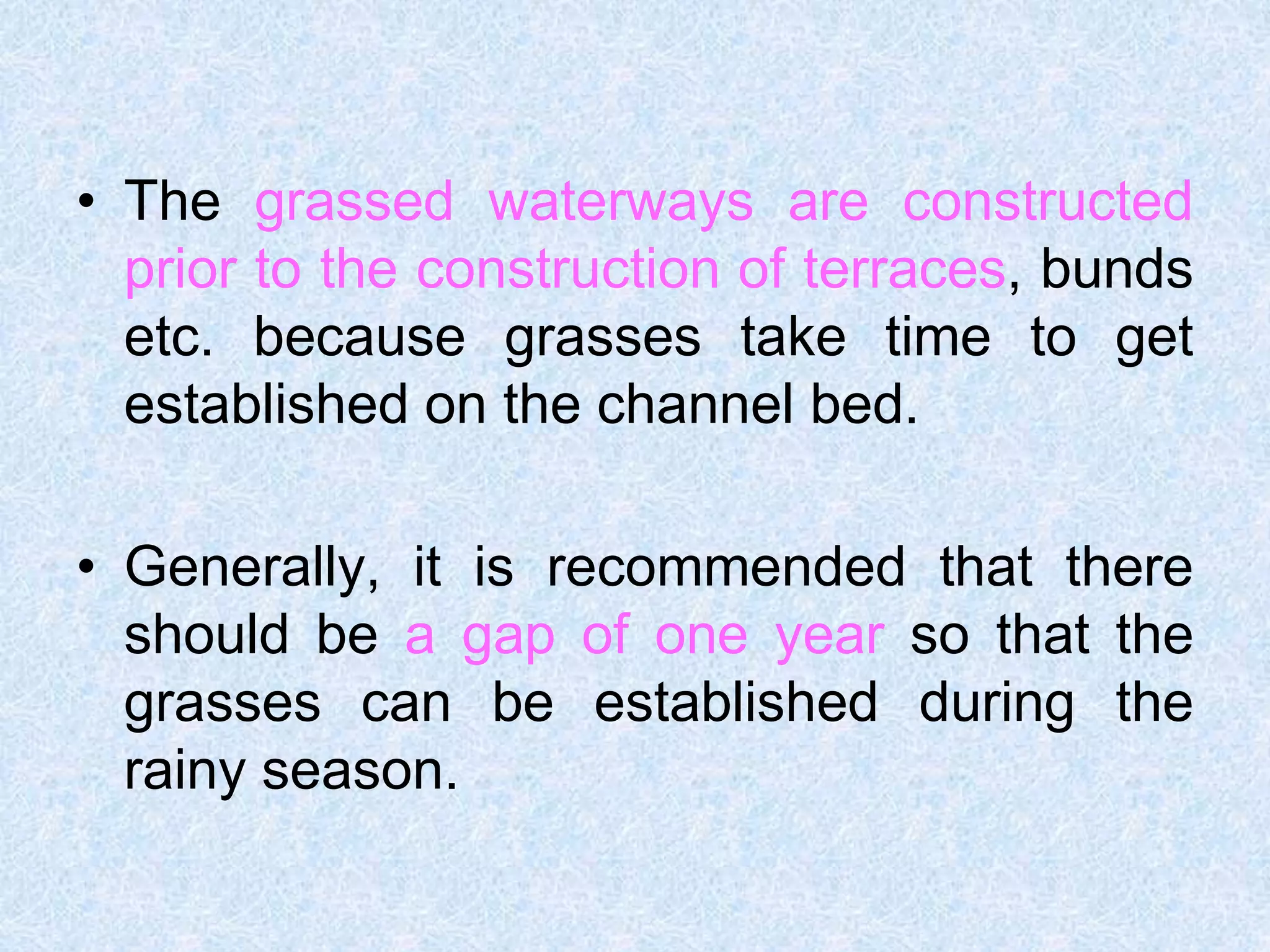 1 grassed water ways | PPT
