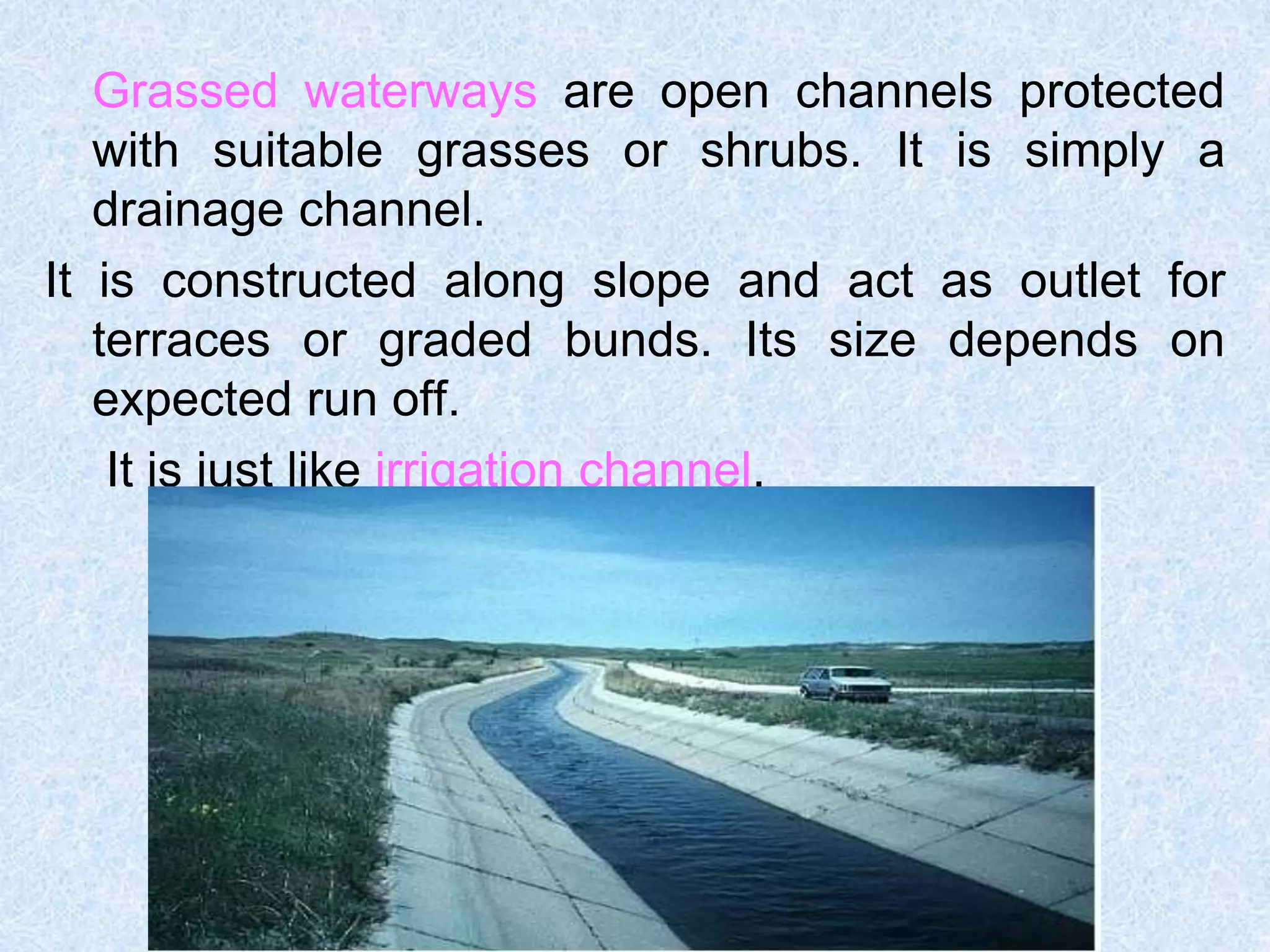 1 grassed water ways | PPT