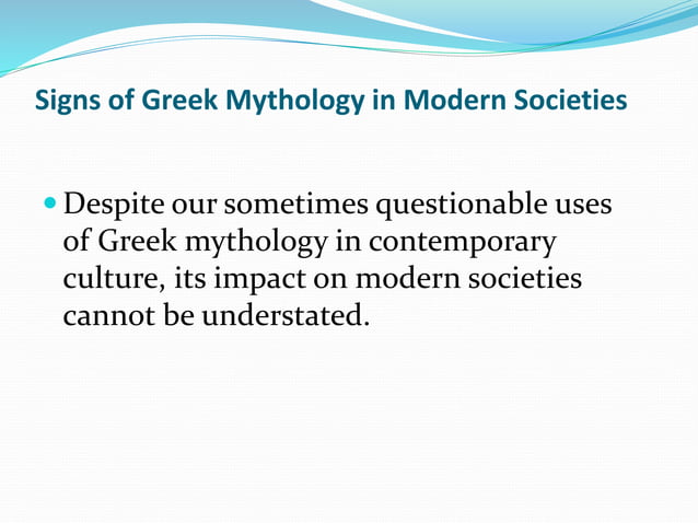 1 greek mythology overview why study myths | PPT
