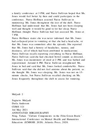 1 Green Book Film Analysis Sugiarto Mulj | PDF