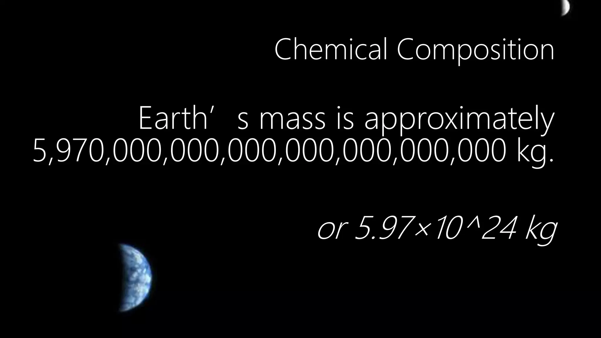 Gross Features of the Earth | PPTX