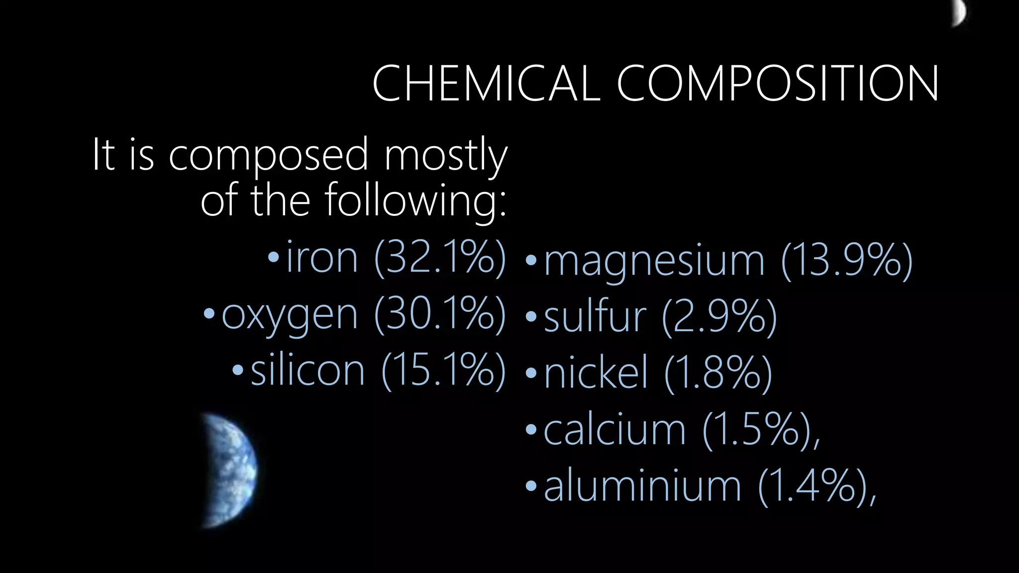 Gross Features of the Earth | PPTX