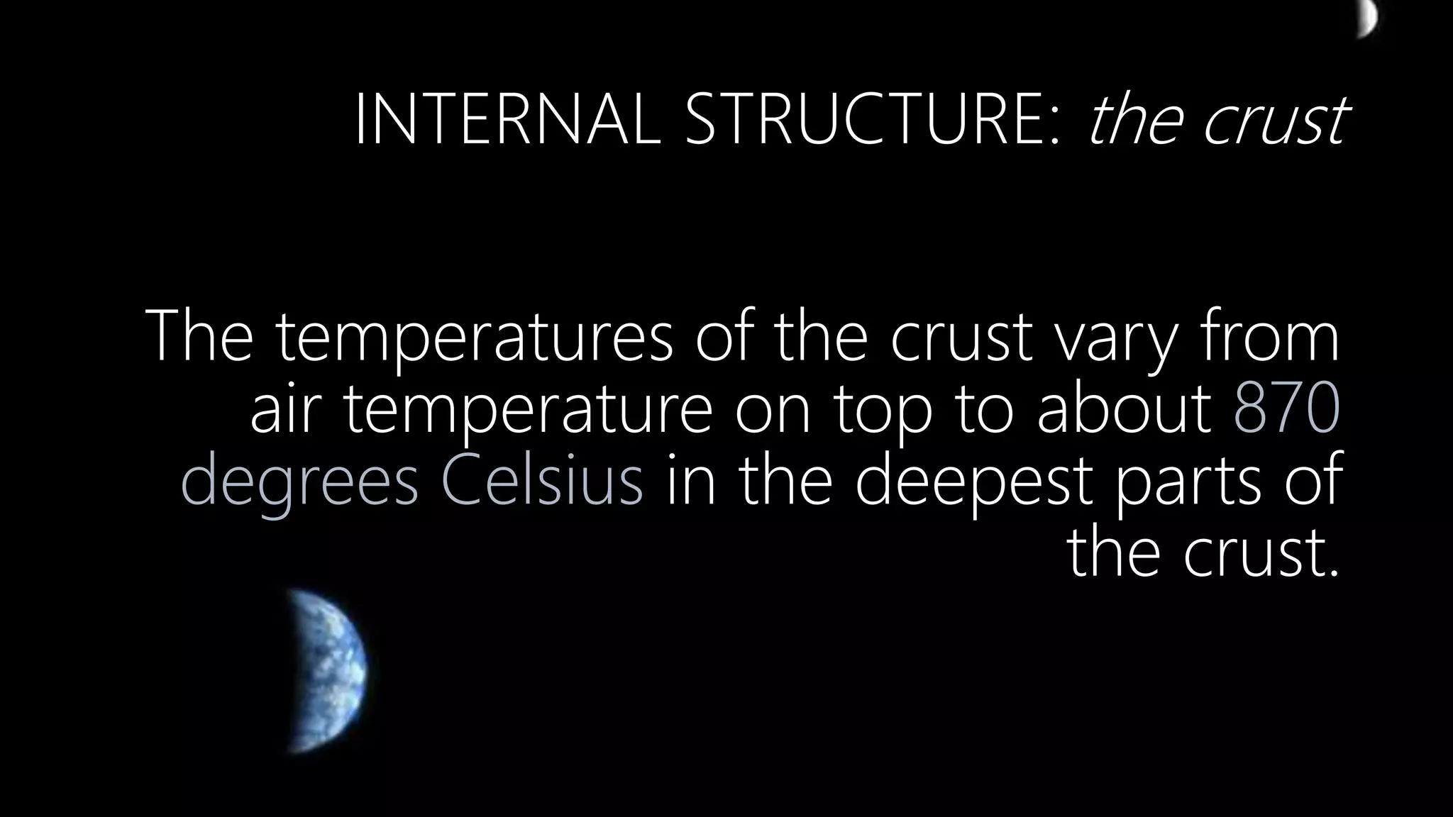 Gross Features of the Earth | PPTX