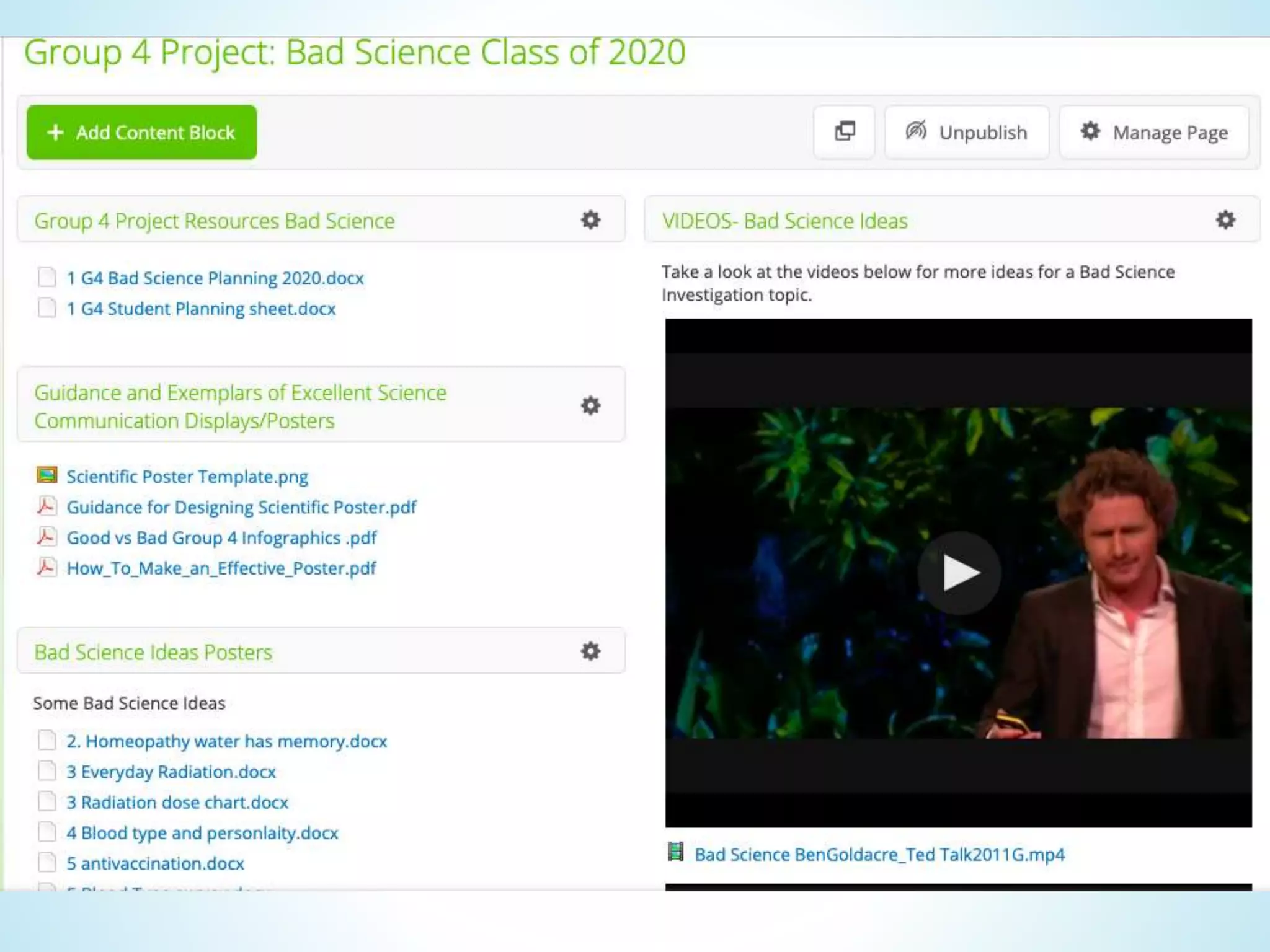 IBDP Group 4 Project: Bad Science Introduction to Students | PPTX