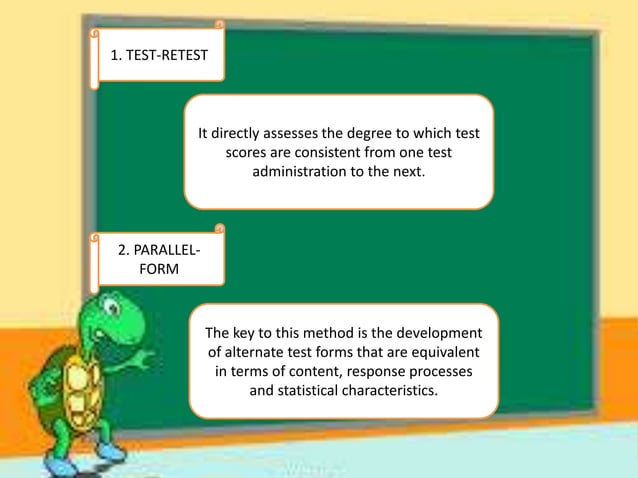 RELIABILITY IN LANGUAGE TESTING-TITIN'S GROUP | PPTX | Standardized ...