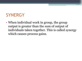 1 group & teams mrinal | PPTX