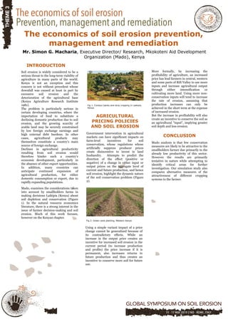 The Economics of Soil Erosion Control and Restoration of Eroded Land | PDF