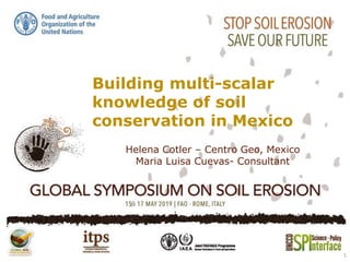 Soil conservation knowledge governance in Mexico | PPTX