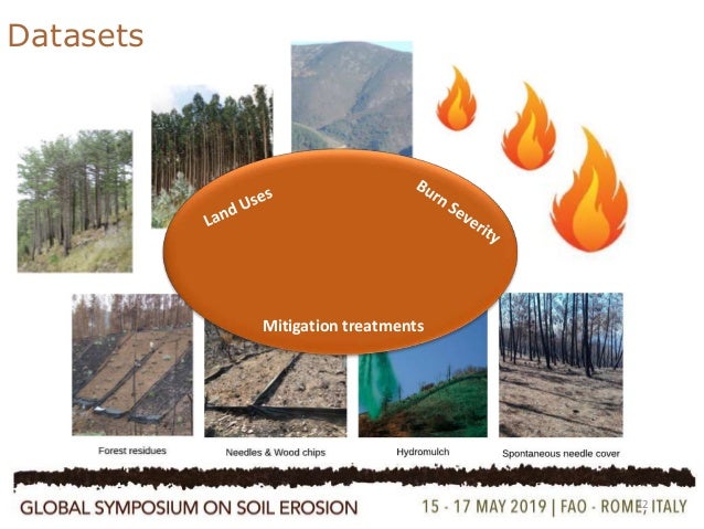 Modelling post-fire soil erosion in recently burned areas