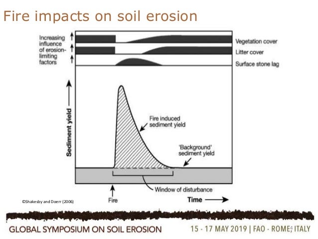 Modelling post-fire soil erosion in recently burned areas