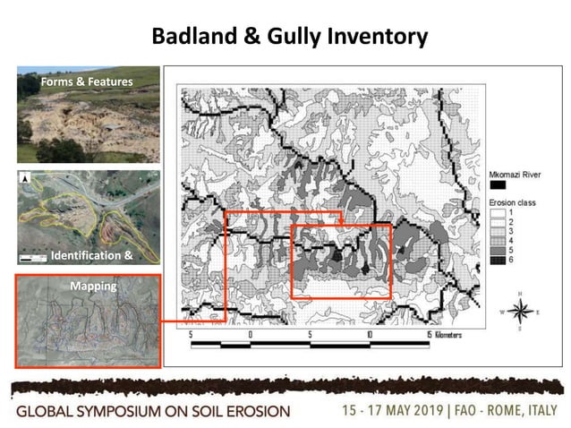 Badland and gully erosion assessment using remotely sensed data, non-invasive field techniques ...