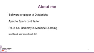 Spark Summit EU talk by Tim Hunter | PDF