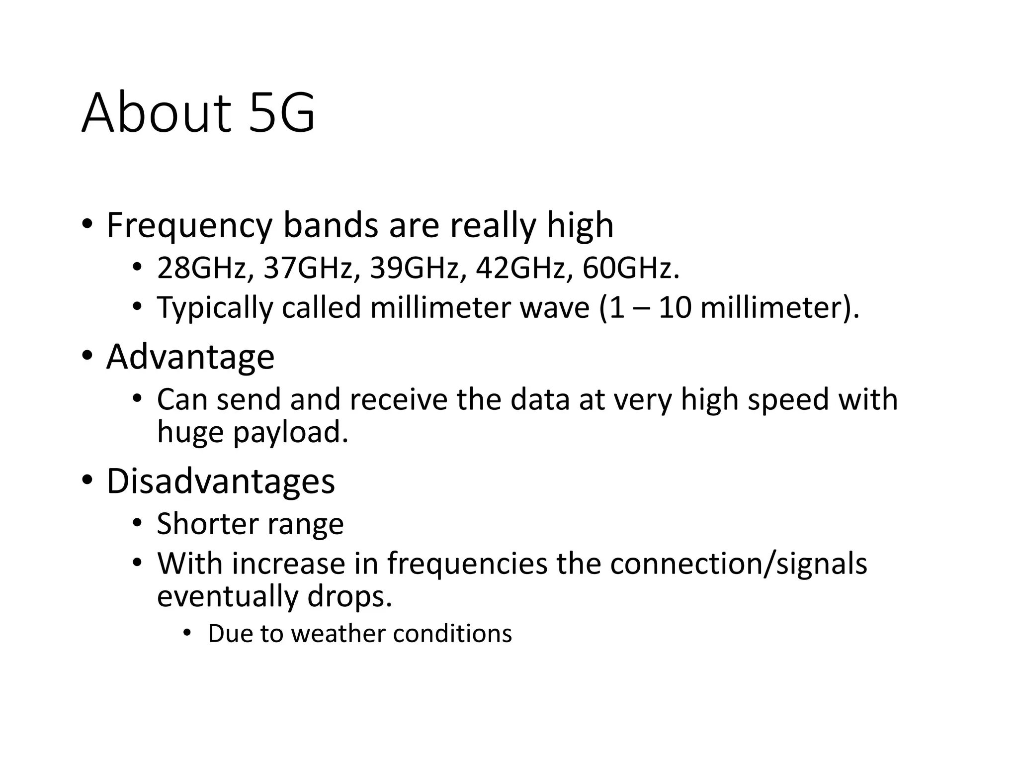 1g to 5g technologies | PPTX