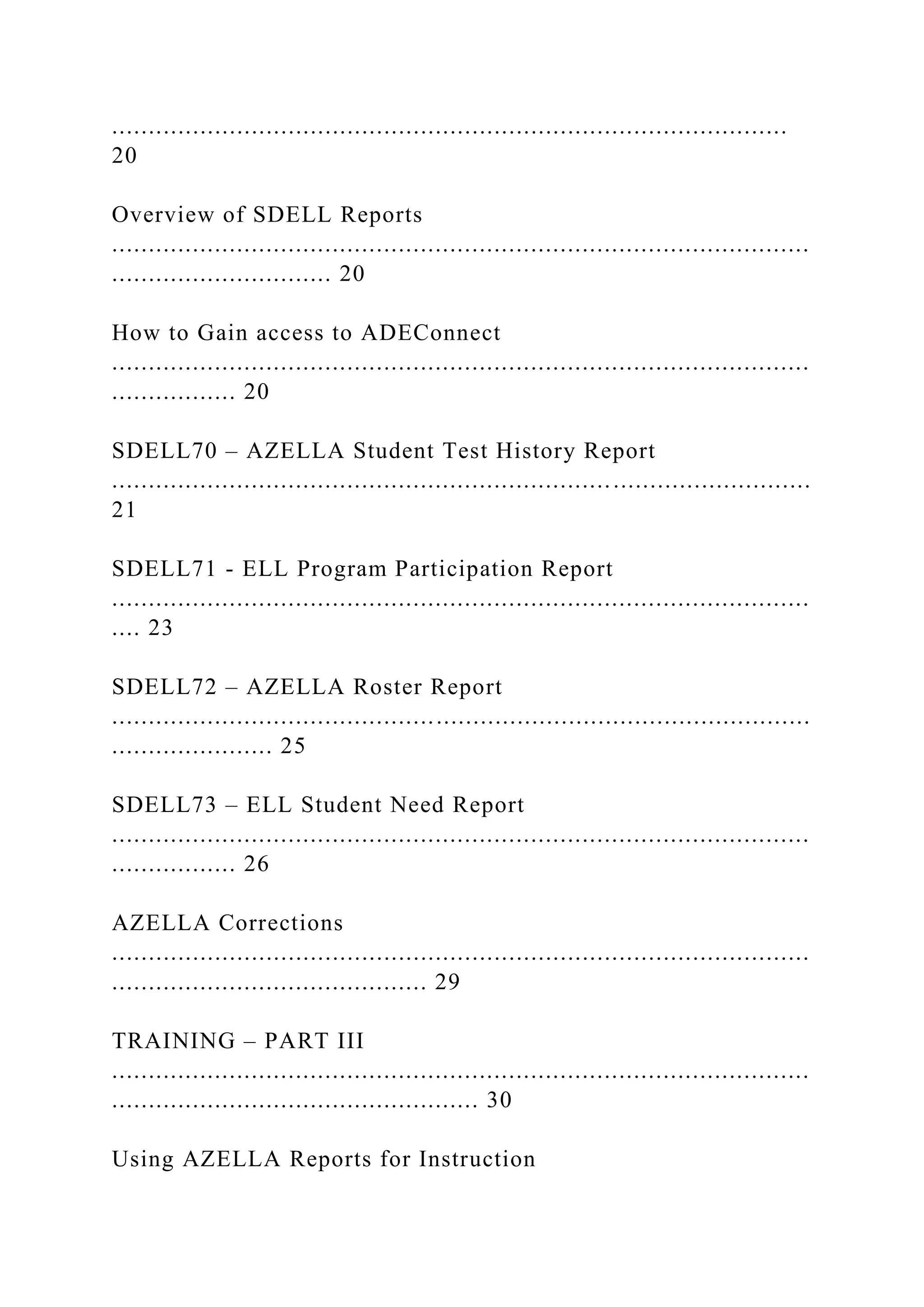 1 Guide to Navigating and Using AZELLA Reports .docx