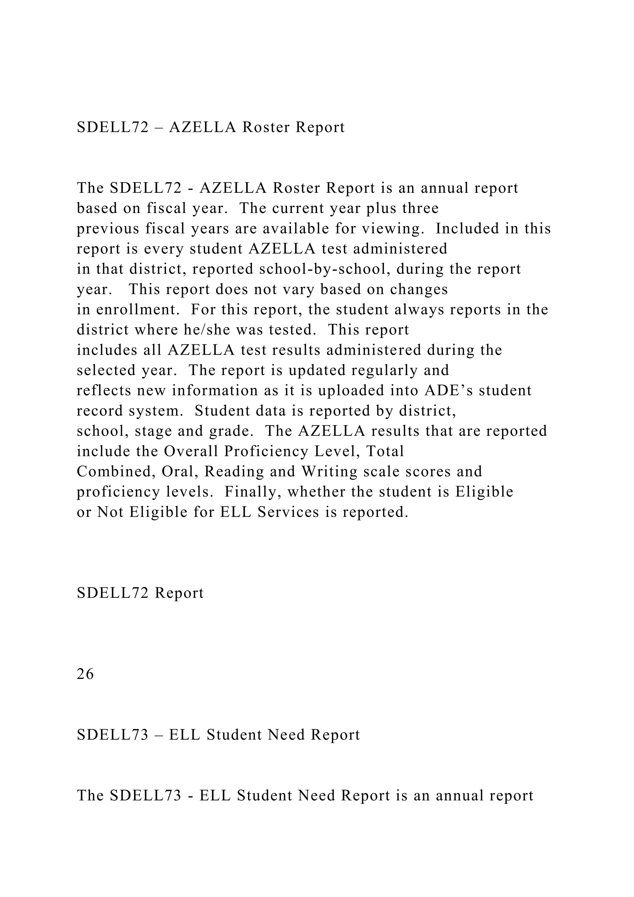 1 Guide to Navigating and Using AZELLA Reports .docx