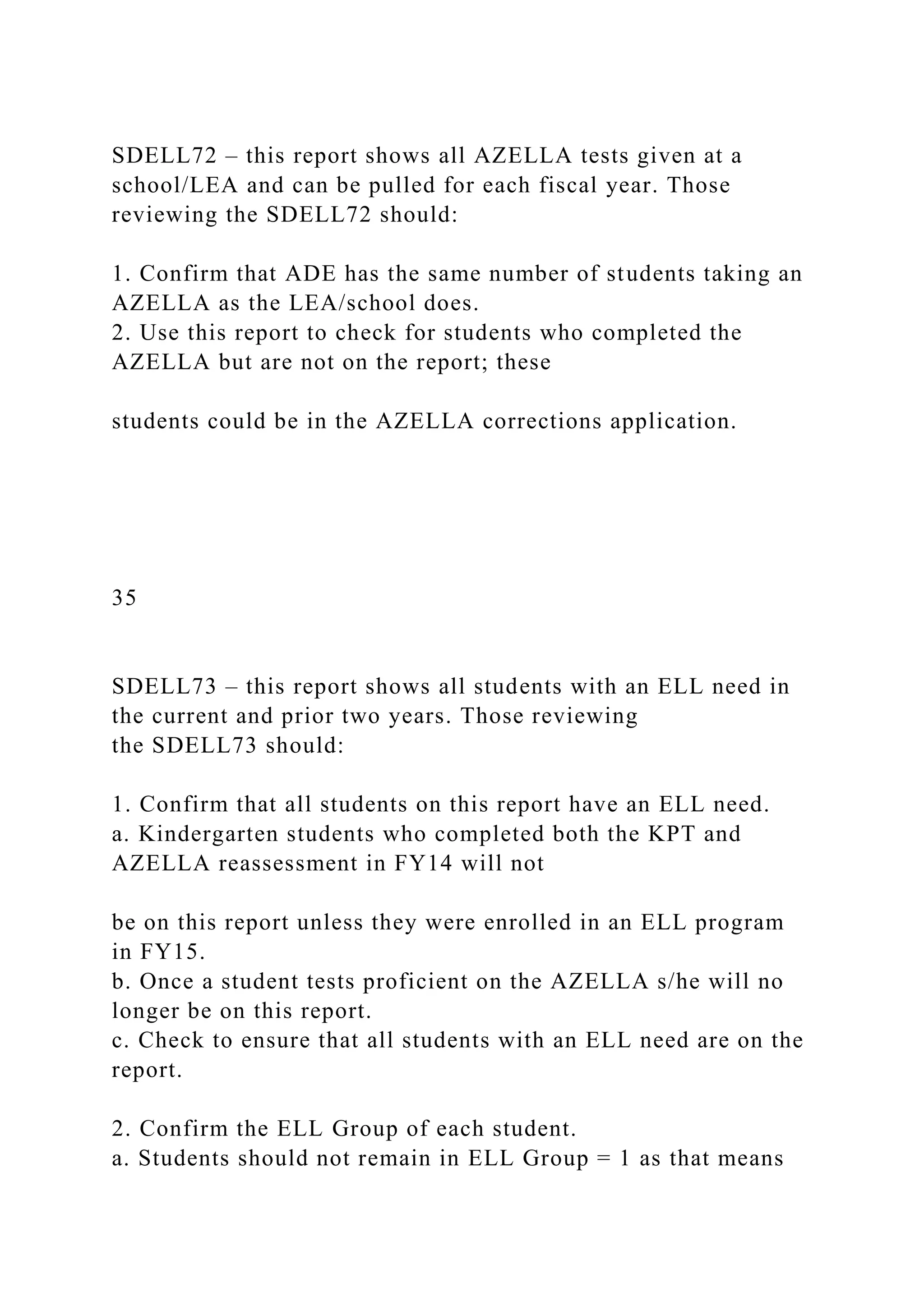1 Guide to Navigating and Using AZELLA Reports .docx