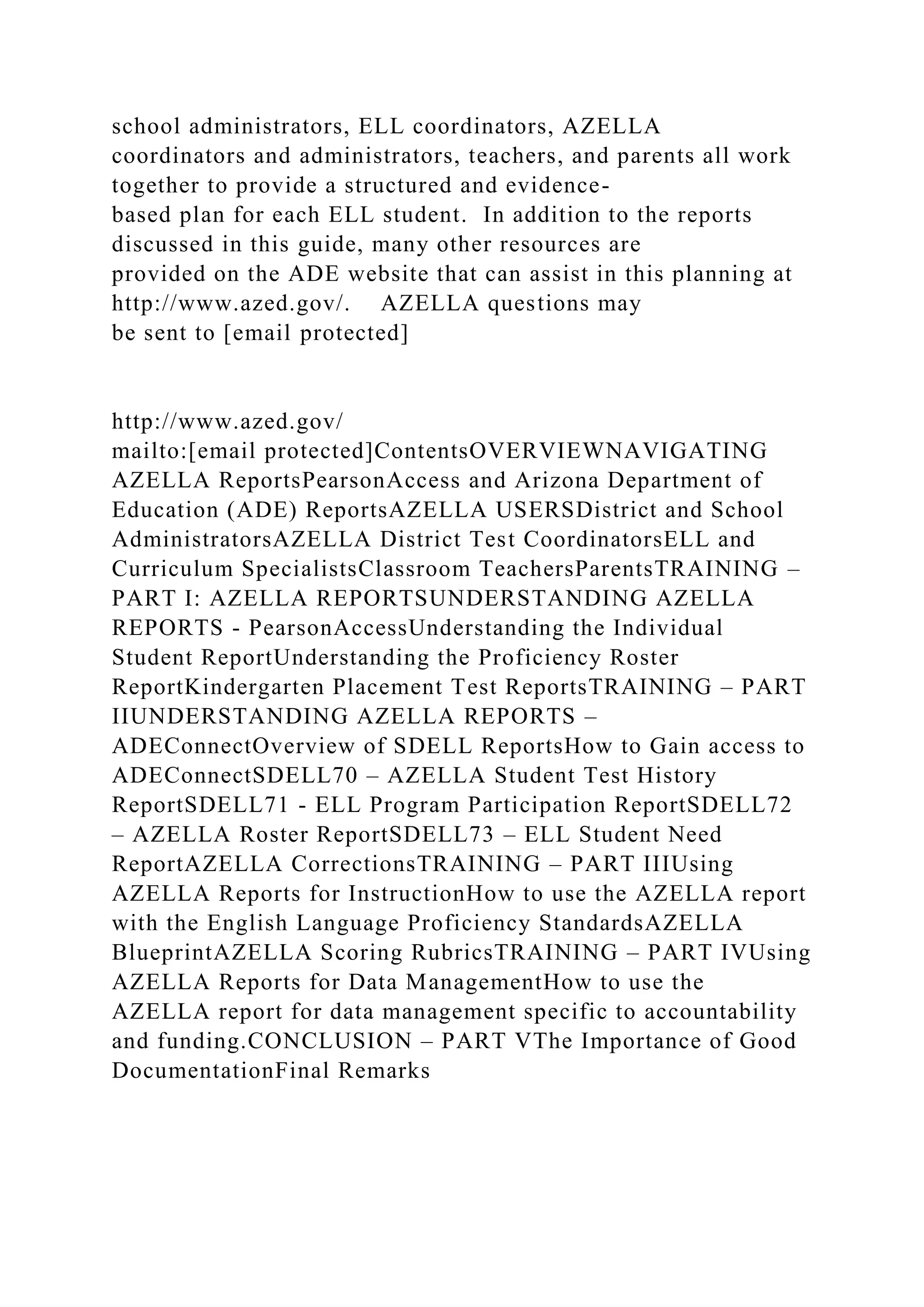 1 Guide to Navigating and Using AZELLA Reports .docx