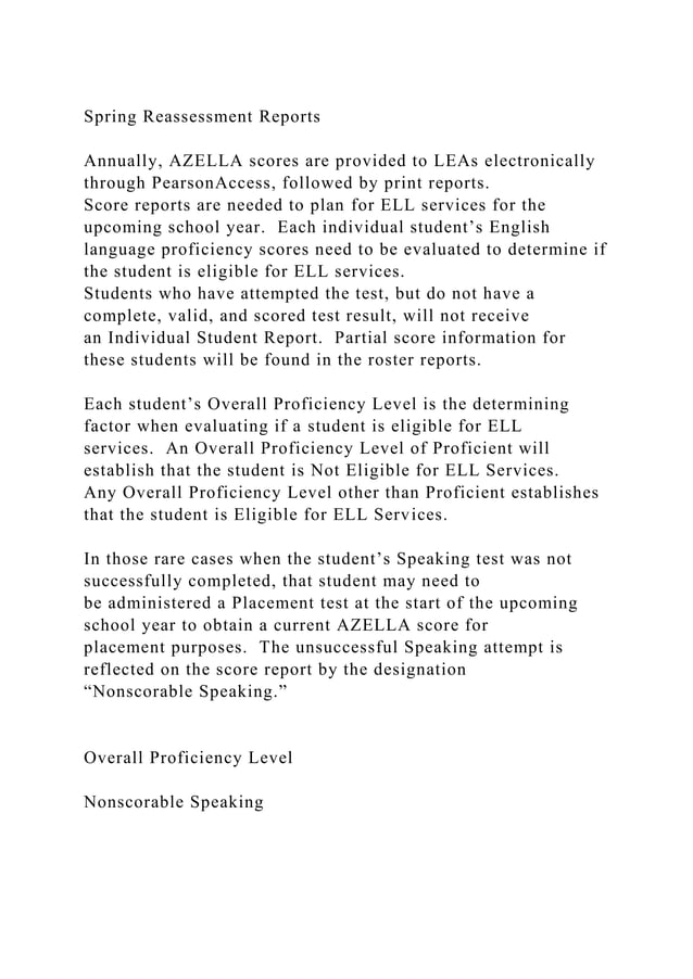 1 Guide to Navigating and Using AZELLA Reports .docx