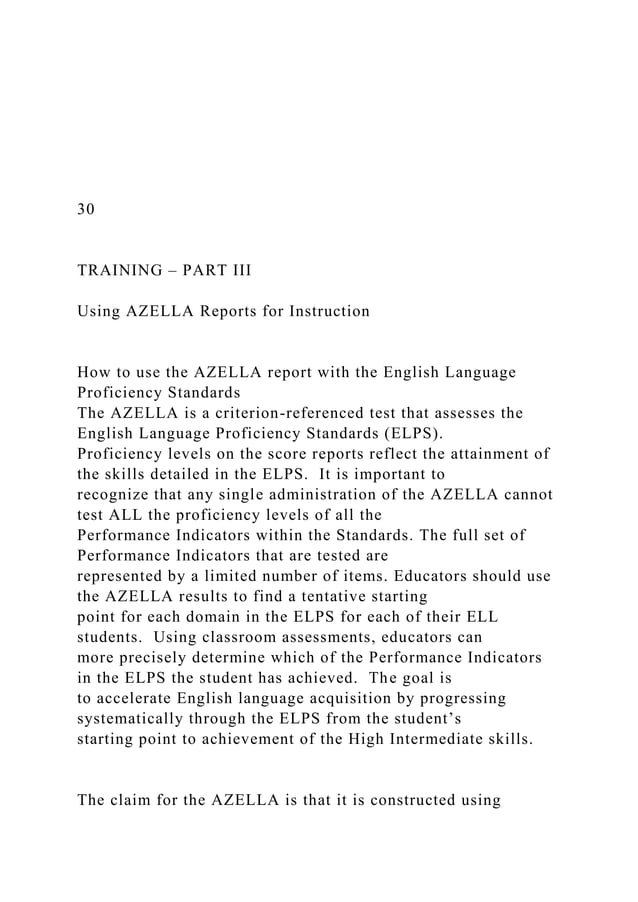 1 Guide to Navigating and Using AZELLA Reports .docx