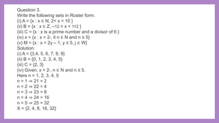 1h. Pedagogy of Mathematics (Part II) - Set language Activities and ...