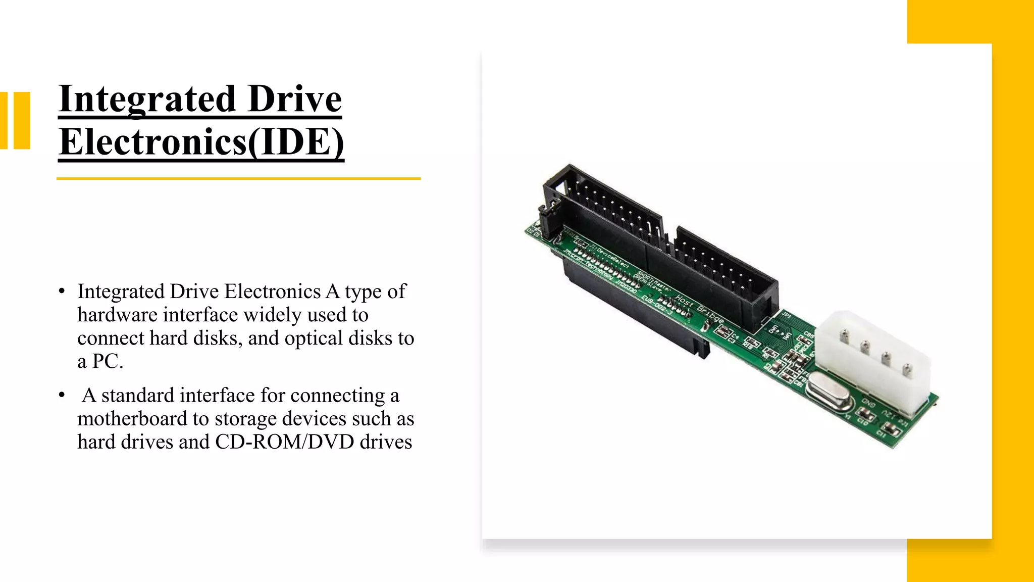 Working principle of a hard disk controller | PPT