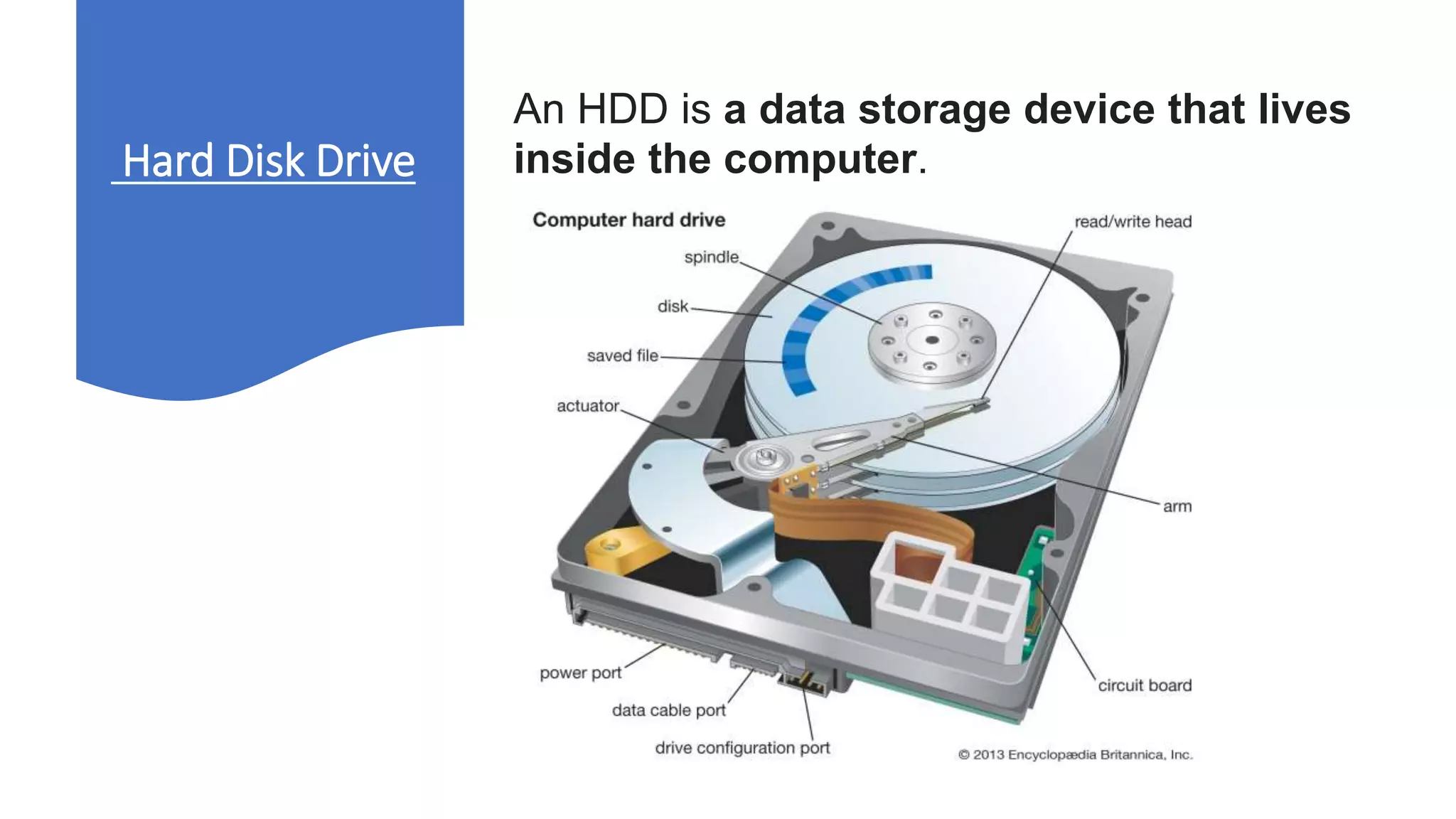 Working principle of a hard disk controller | PPTX