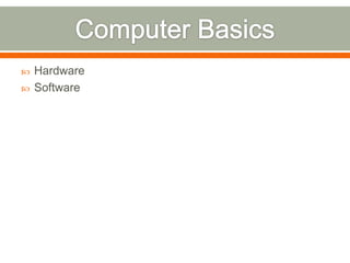 1 hardware fundamentals | PPT