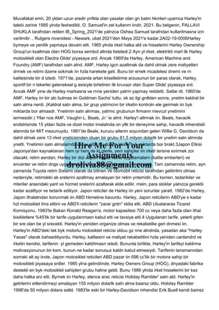 1 Harley yurtdndaki tketicilere ulama abalarnda ne gibi .pdf