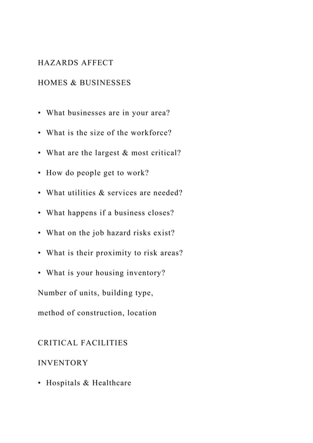 1 HAZARD MITIGATION PLANNING MADE EASY! A Simple .docx