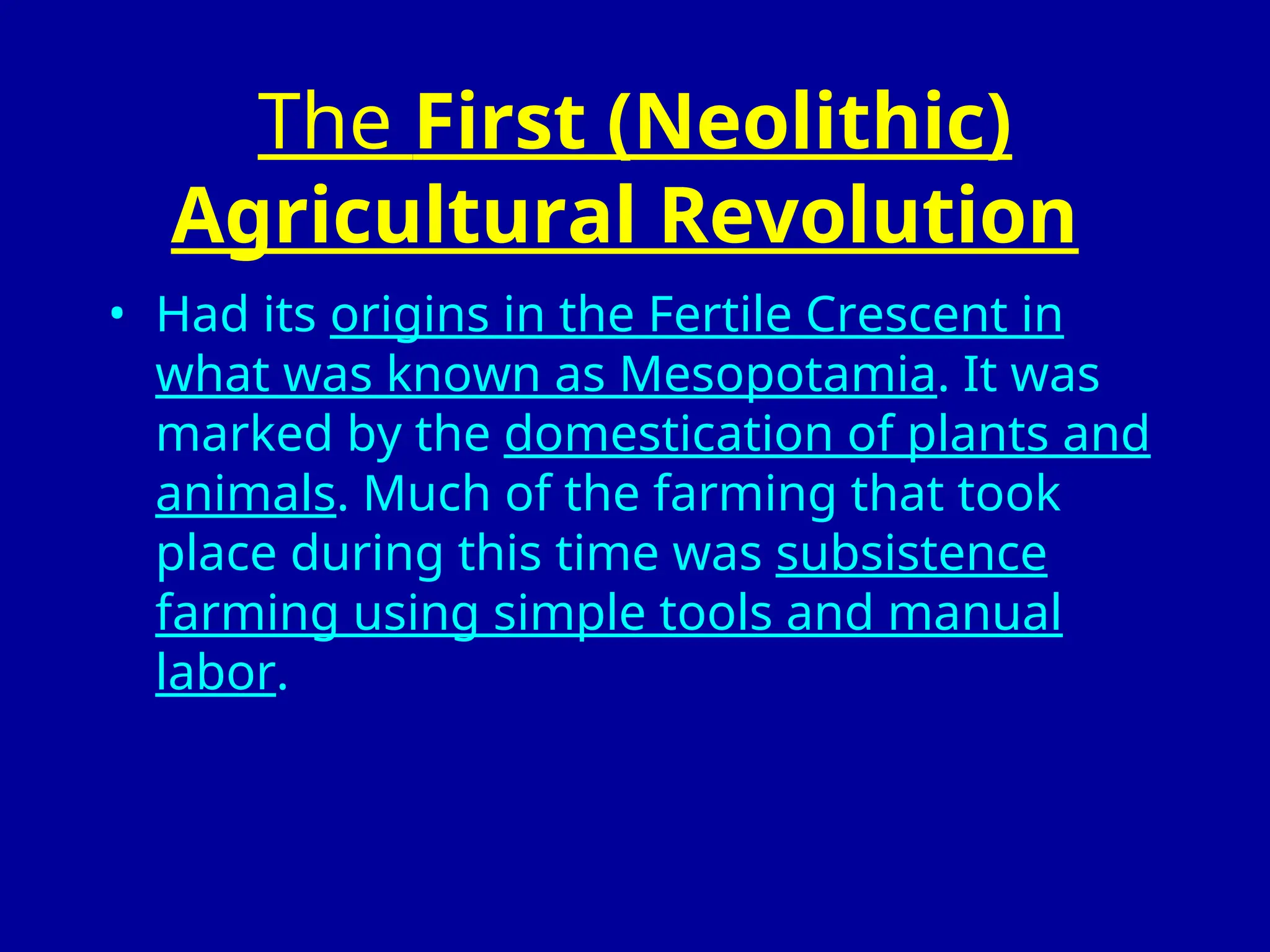 Agricultural_Revolutions.ppt AP HUMAN GEOGRAPHY | PPT