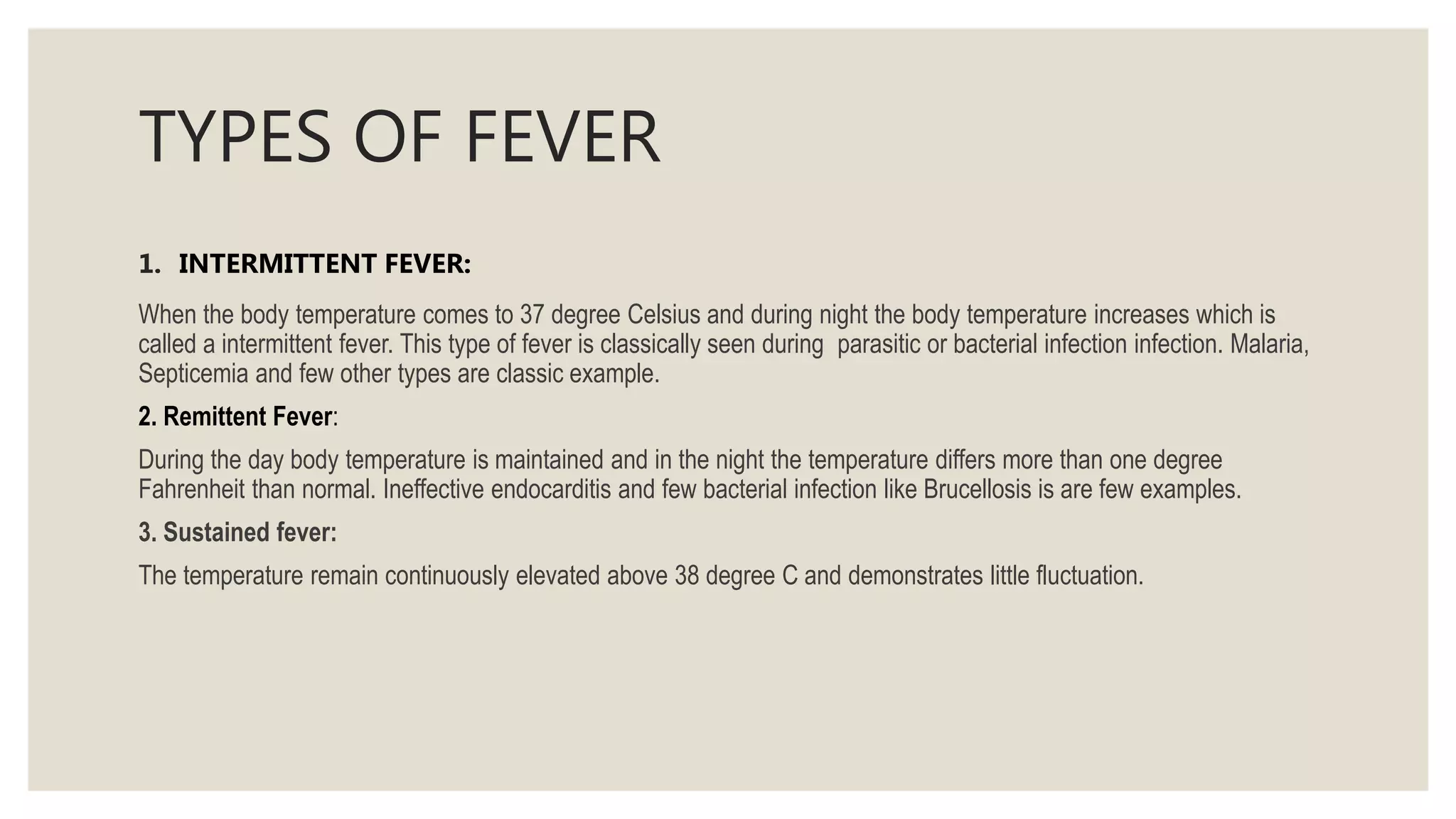 Health education on fever management x | PPTX