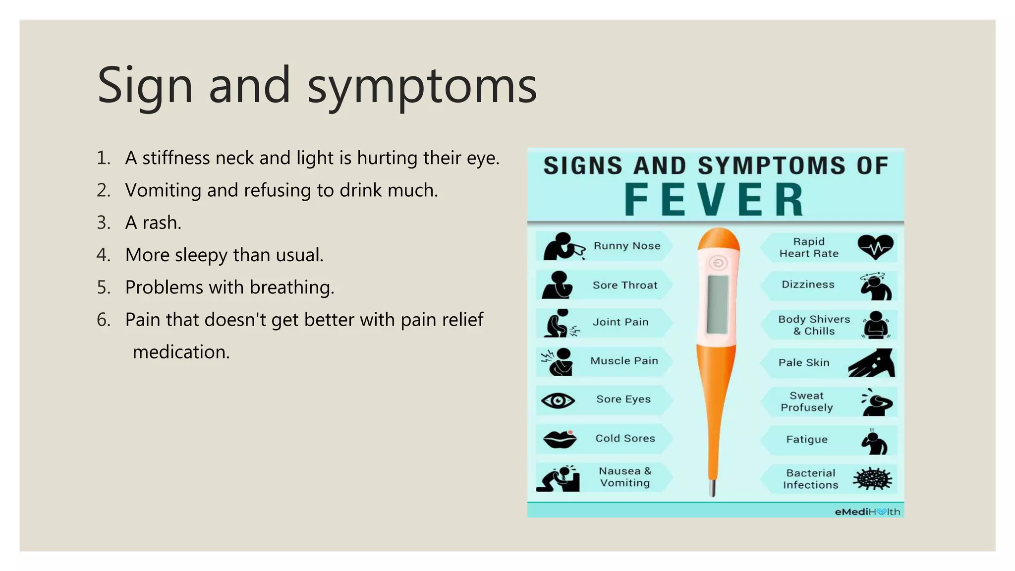 Health education on fever management x | PPTX