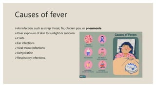 Health education on fever management x | PPTX
