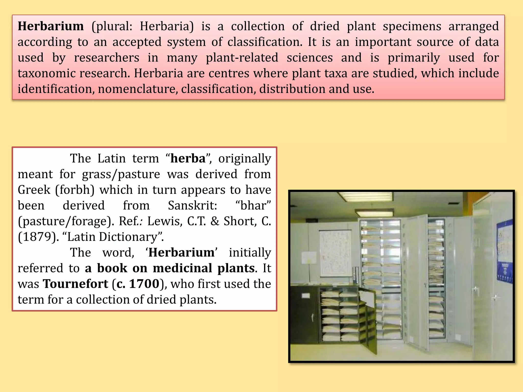 Herbarium Techniques | PPT