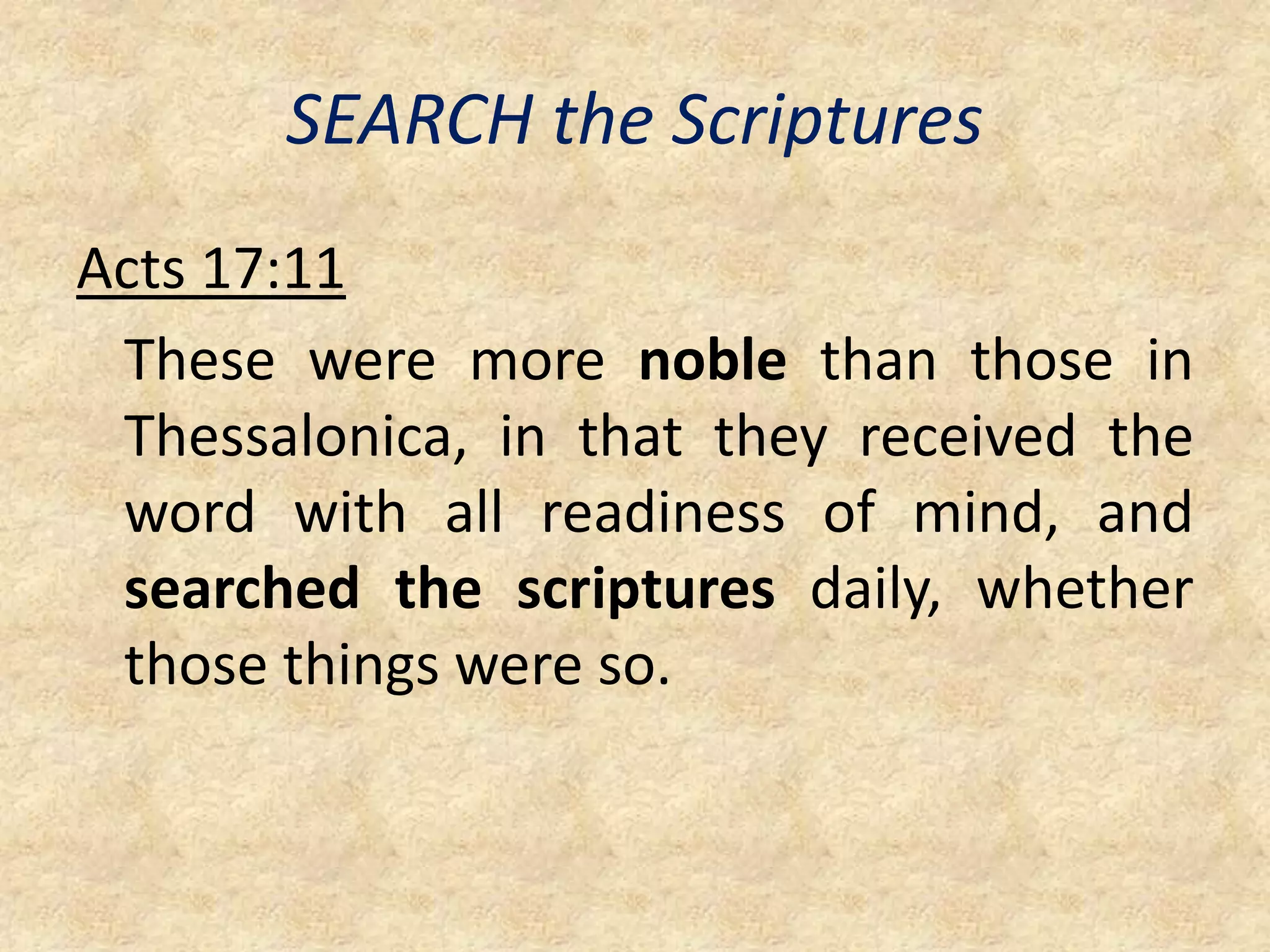 Basic Hermeneutics Lesson 1 | PPTX