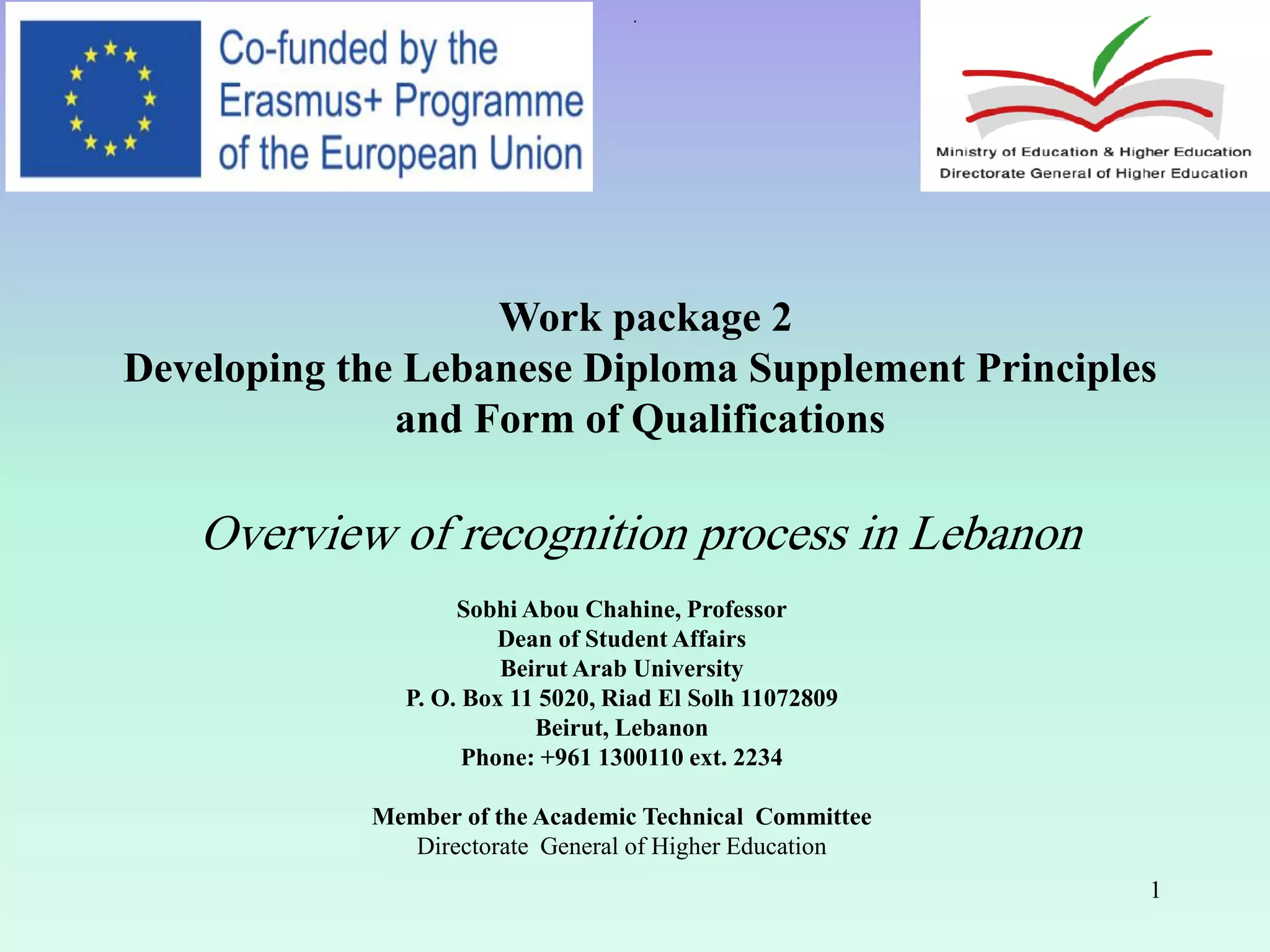 Higher Education System in Lebanon | PDF