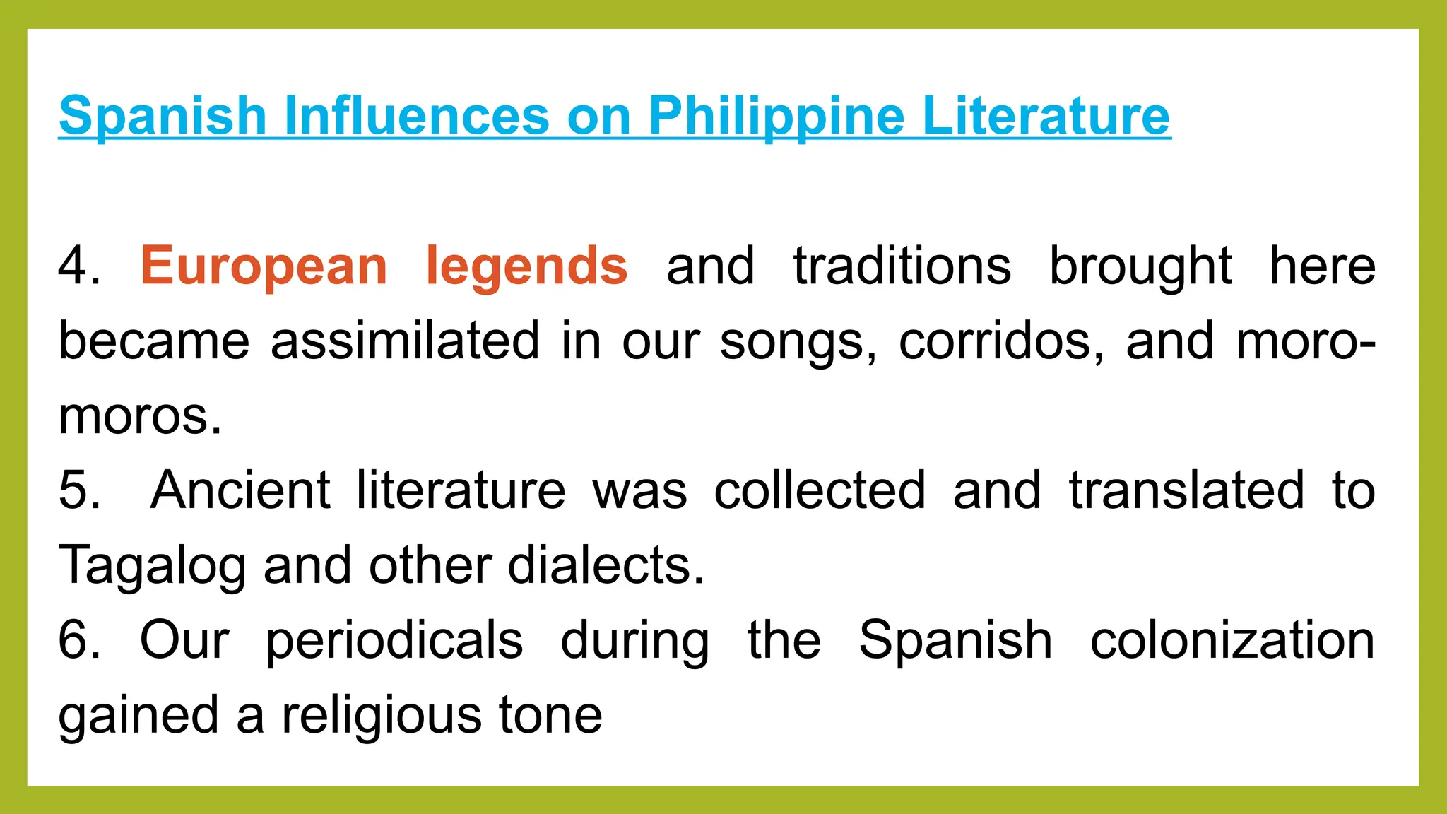 PRE-COLONIAL LITERATURE OF THE PHILIPPINES | PPTX