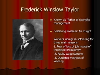 1 history & evolution of management thought | PPTX