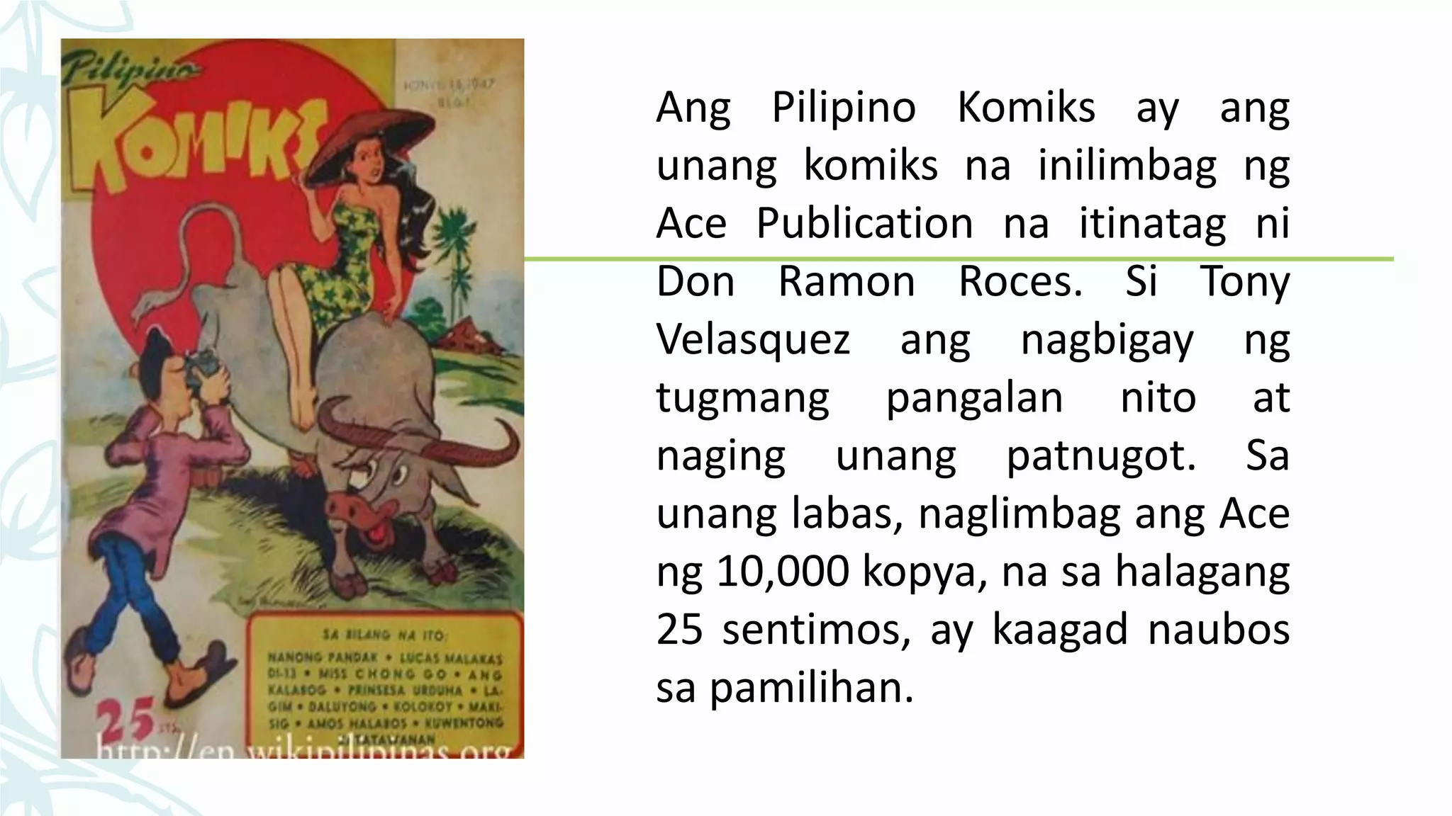 1 History of Comics.pptx