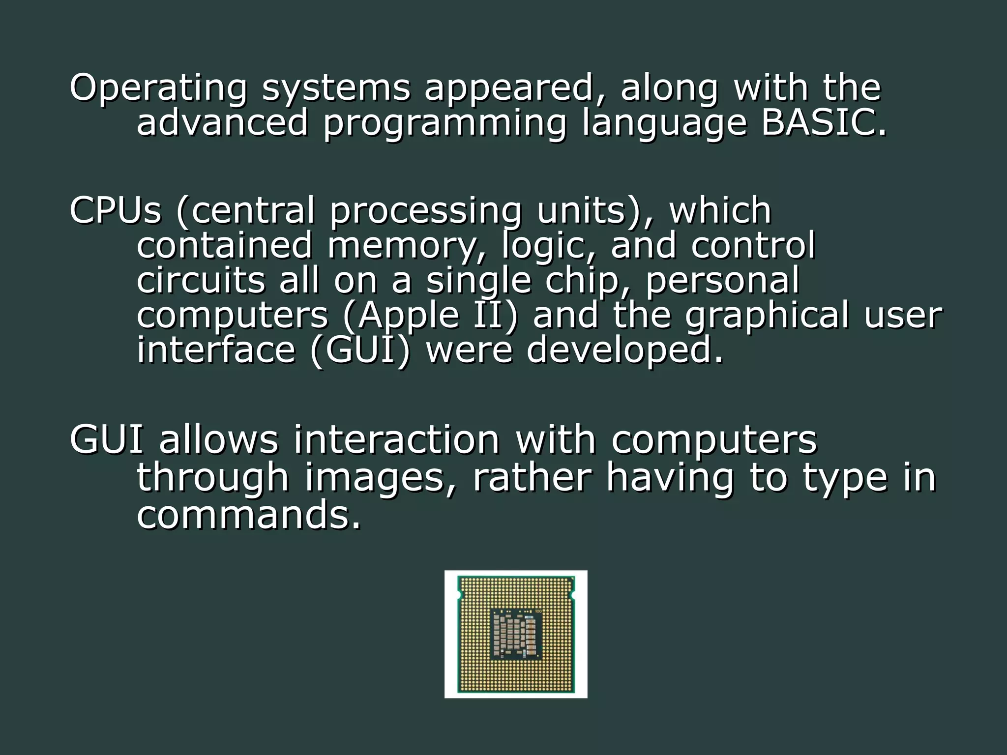 1 history of information technology | PPT