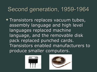 1 history of information technology | PPT
