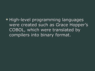 1 history of information technology | PPT