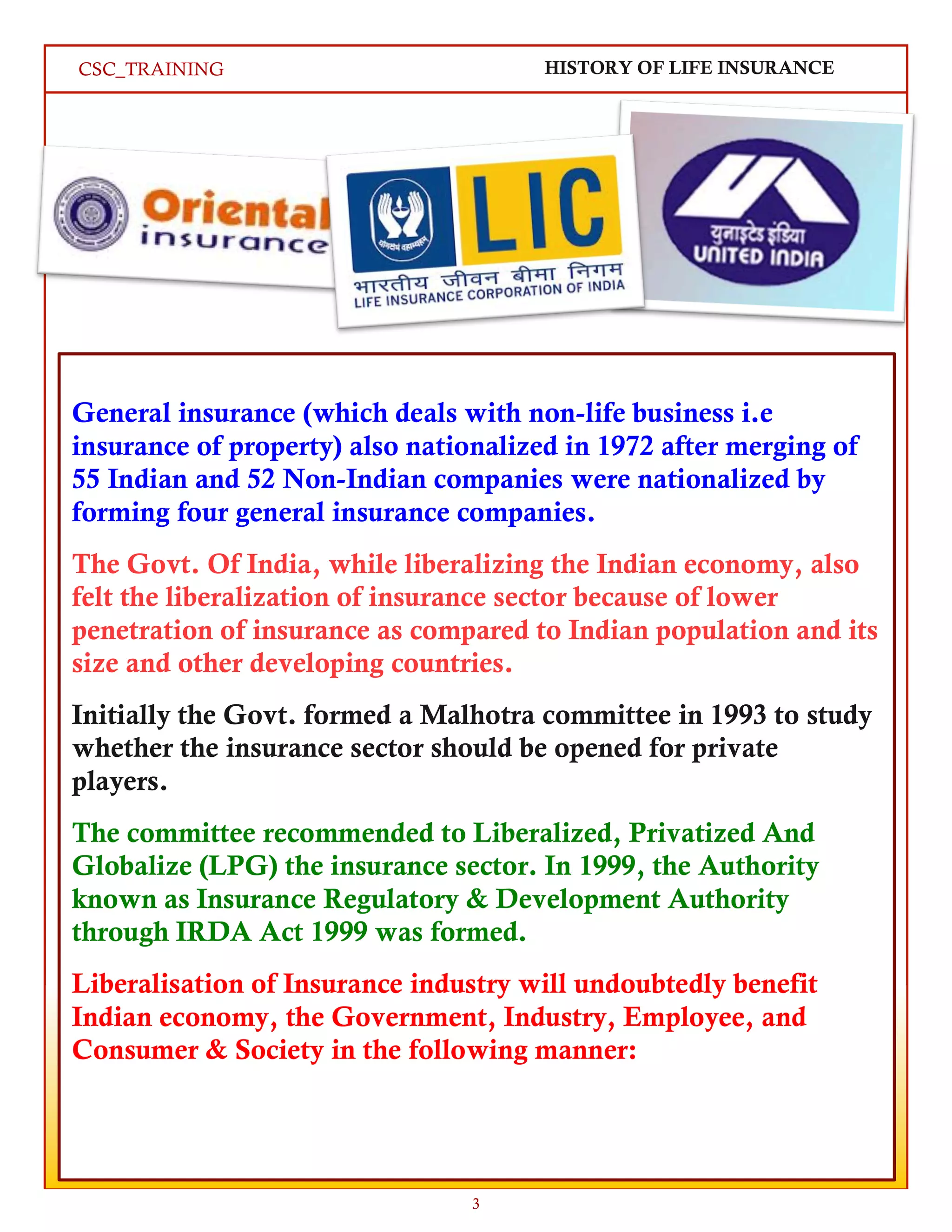 1 history of_life_insurance | PDF