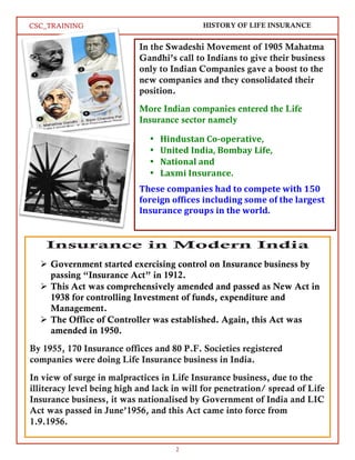 1 history of_life_insurance | PDF