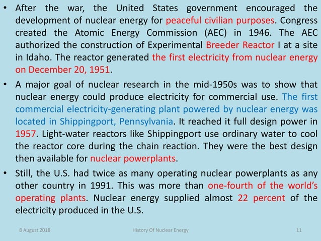 History Of Nuclear Energy | PPTX