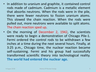 History Of Nuclear Energy | PPTX