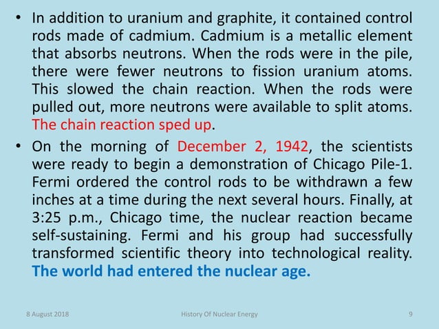 History Of Nuclear Energy | PPTX